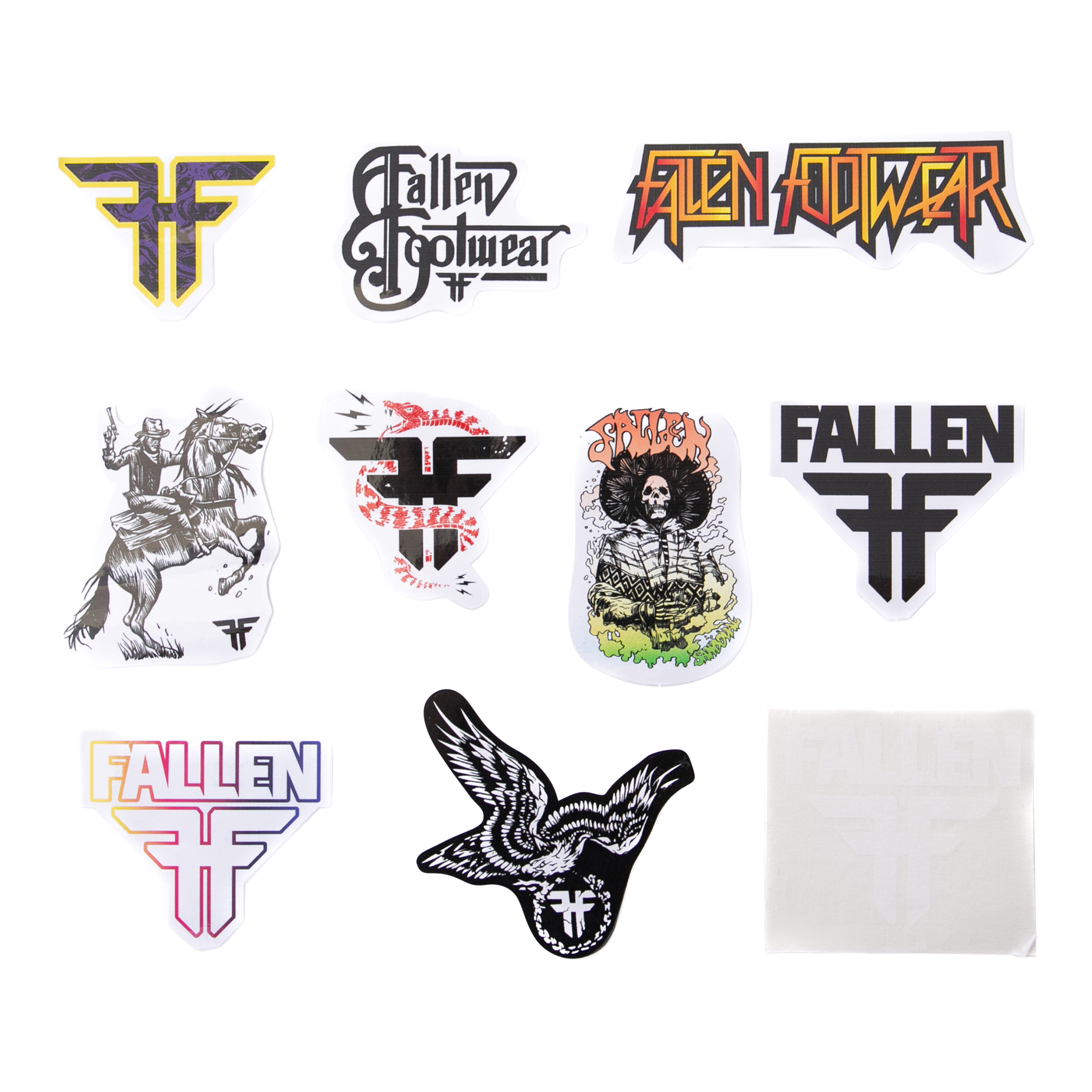 STICKERS PACK 1 RANCHERO – Fallenfootwear-AR