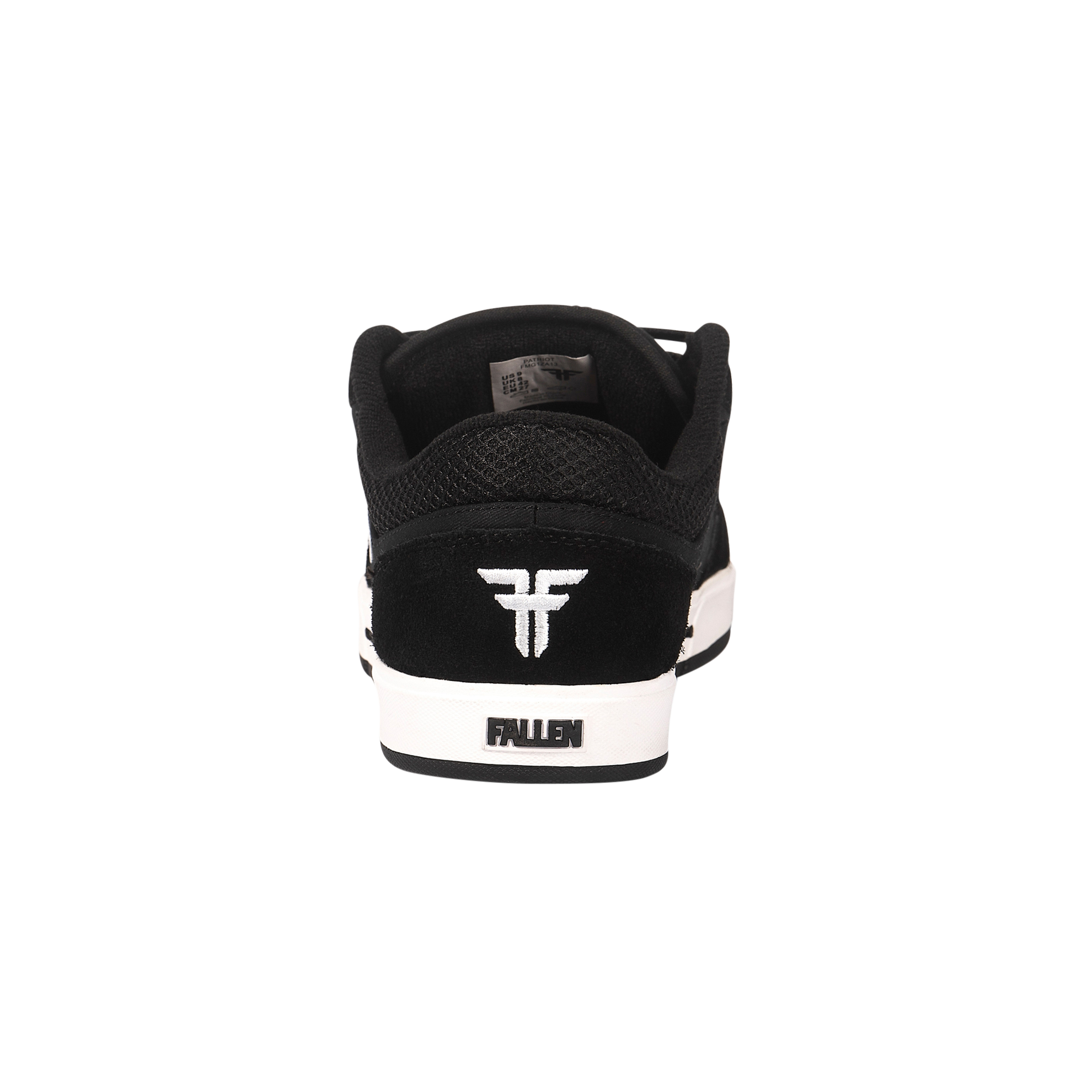 Fallen Skate Shoes Patriot Black/White – Fallenfootwear-AR