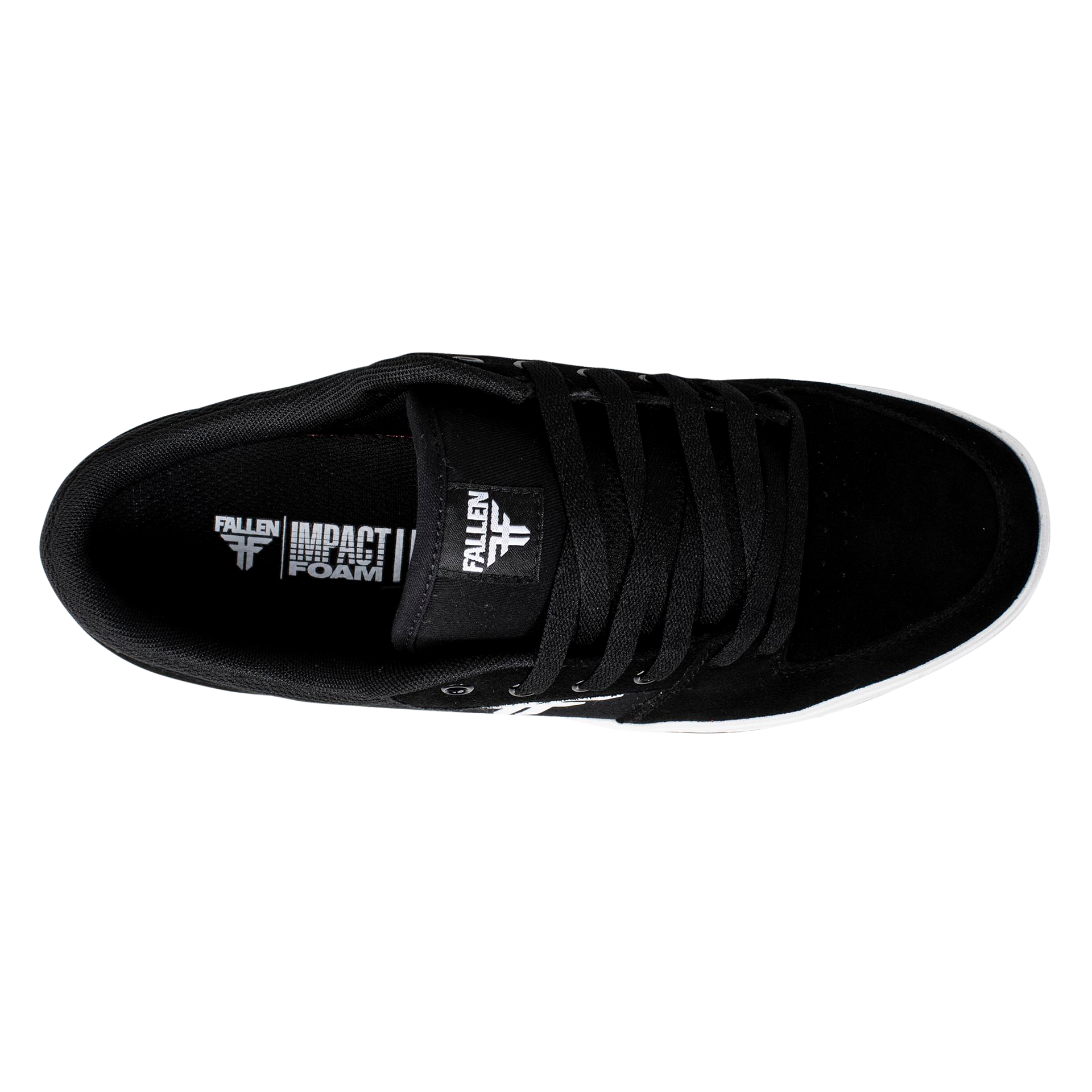 Fallen Skate Shoes Patriot Black/White – Fallenfootwear-AR